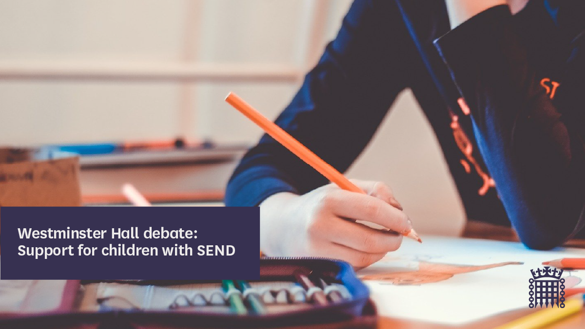 Support for children with SEND